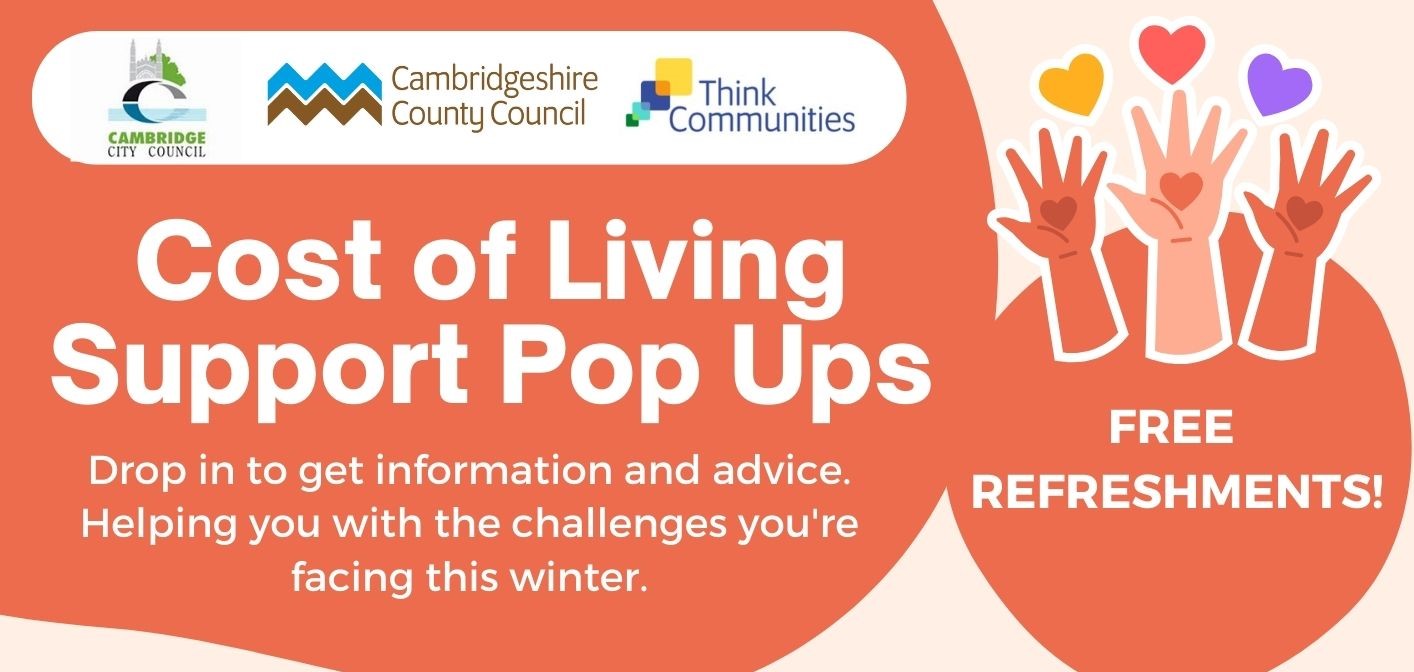 Cost of Living Support Pop Ups - Citizens Advice Cambridge & District